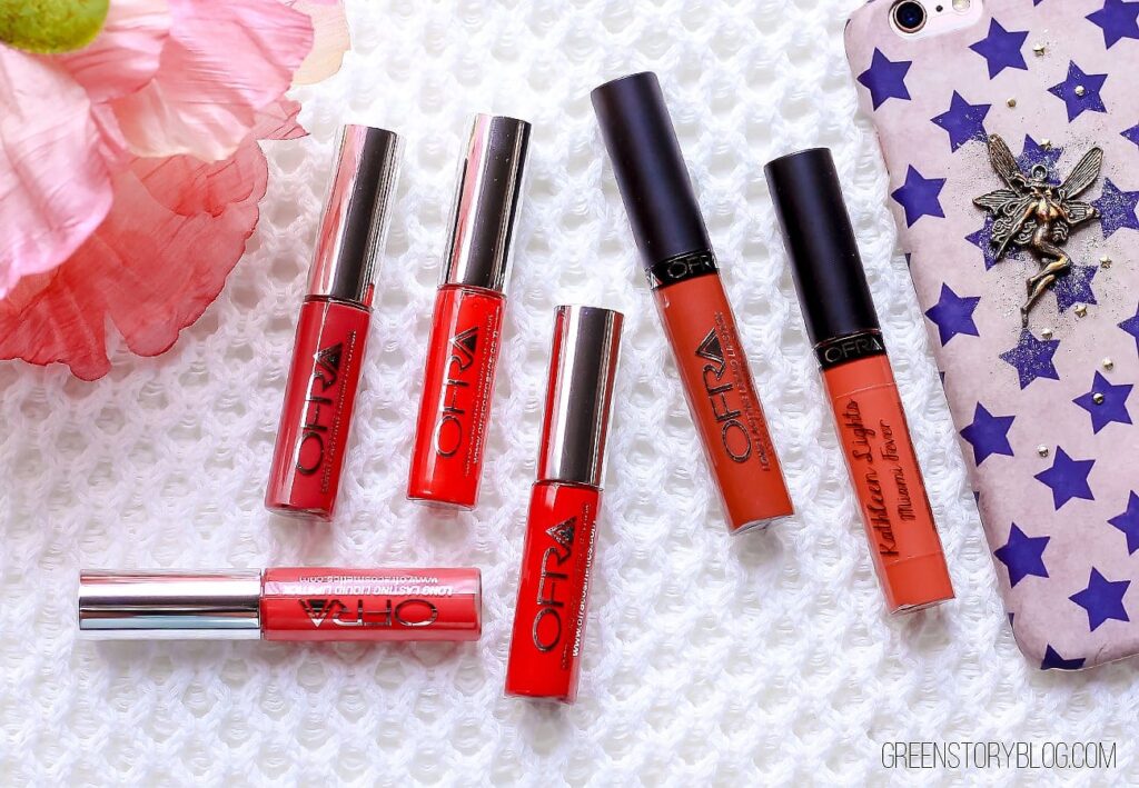 Ofra Liquid Lipsticks | Lip Swatch & Review | GreenStory