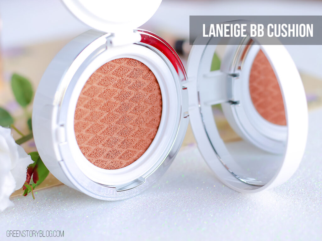 New Laneige BB Cushion Pore Control VS Whitening | Swatch And ...