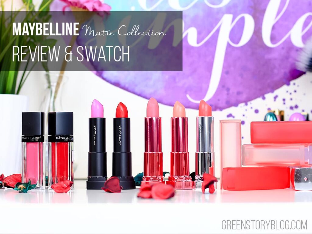 Maybelline Matte Lipstick | Vivid, Bold, Rosy & Liquid Mattes | GreenStory